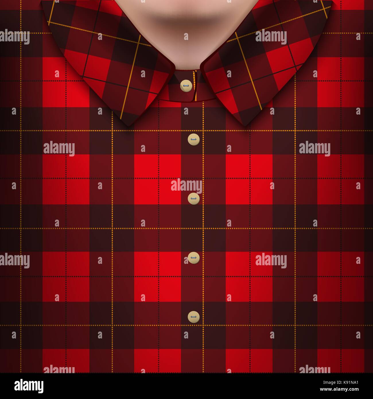 Wool pattern plaid tartan Stock Vector Images - Alamy