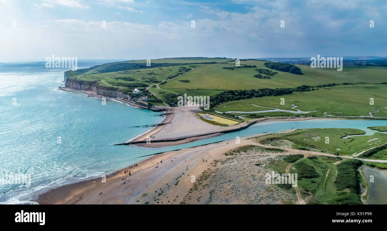 Cuckmere river mouth hi-res stock photography and images - Alamy