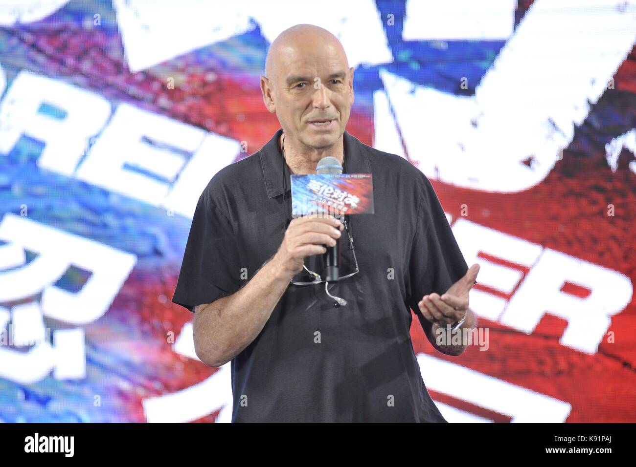 New Zealand film director Martin Campbell attends a press conference to ...