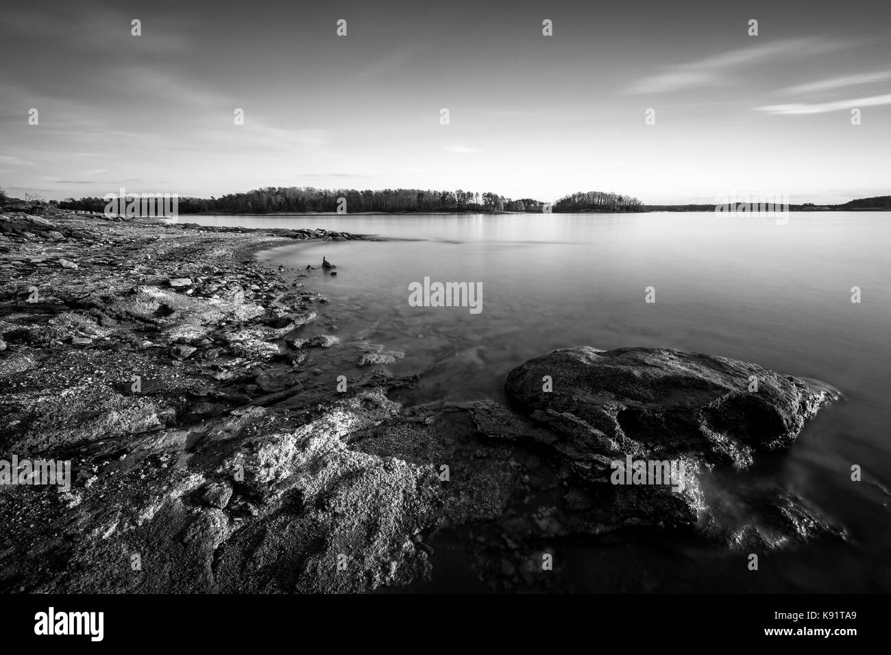 Boat stop in island Black and White Stock Photos & Images - Alamy