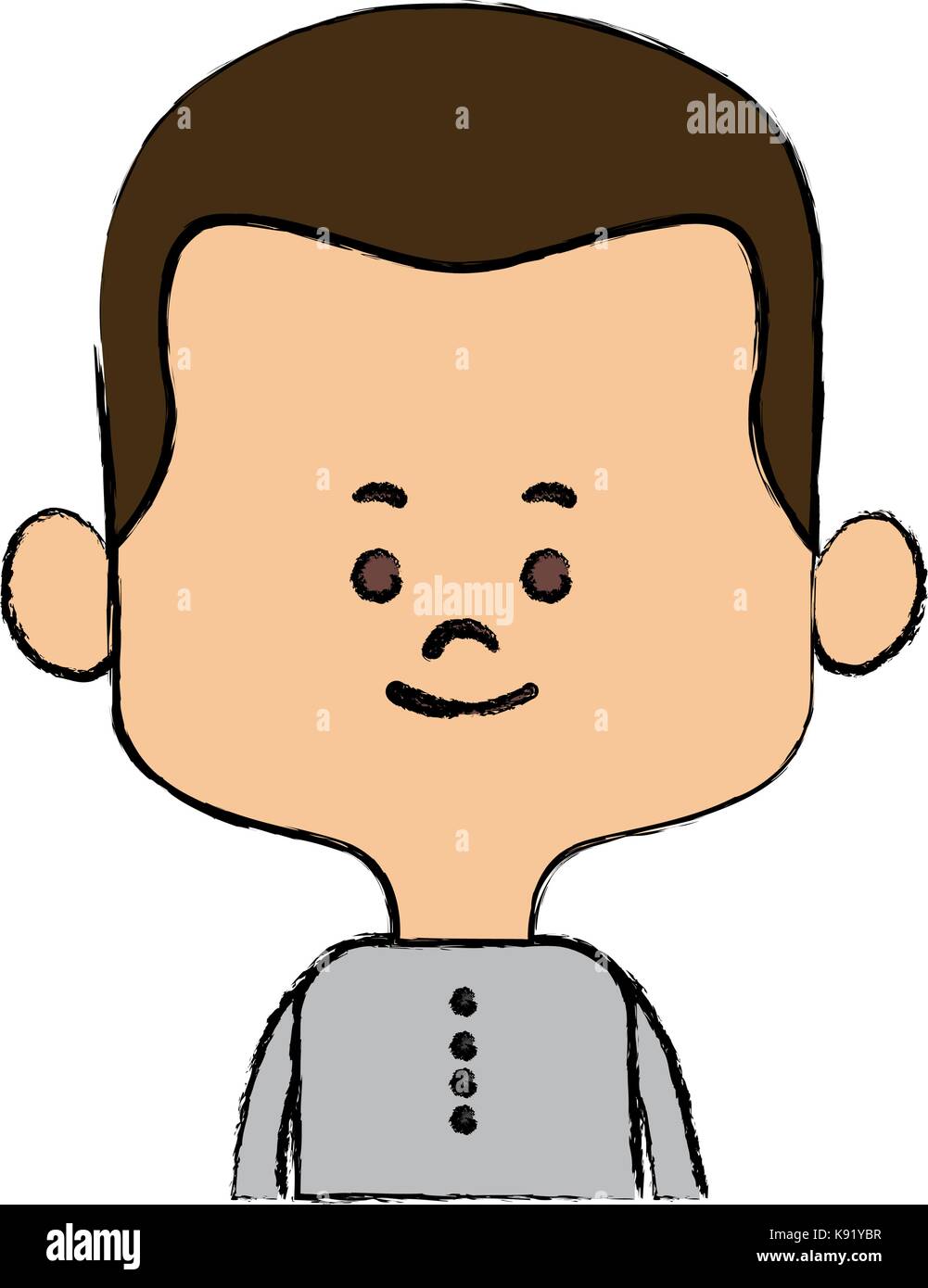 character man male portrait happy people Stock Vector Image & Art - Alamy