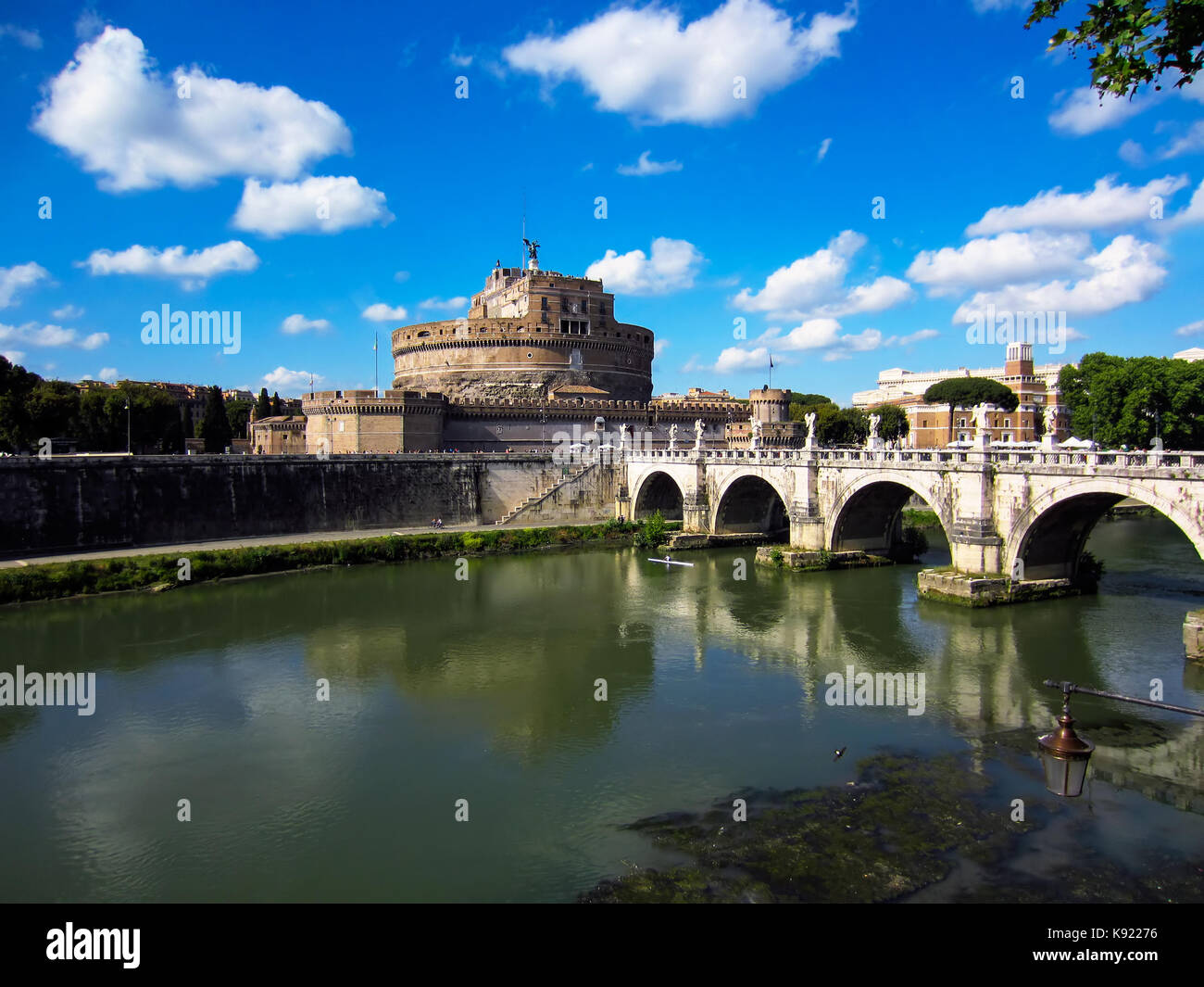 Castle St.Angelo in Rome, Italy Stock Photo - Alamy