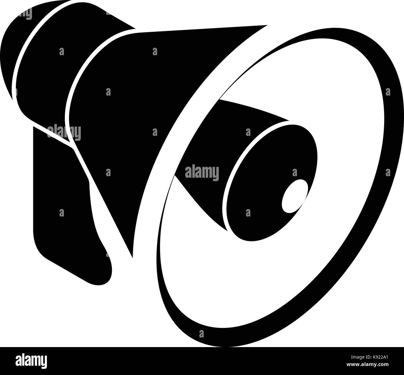 Hand speaker icon, simple style Stock Vector Image & Art - Alamy