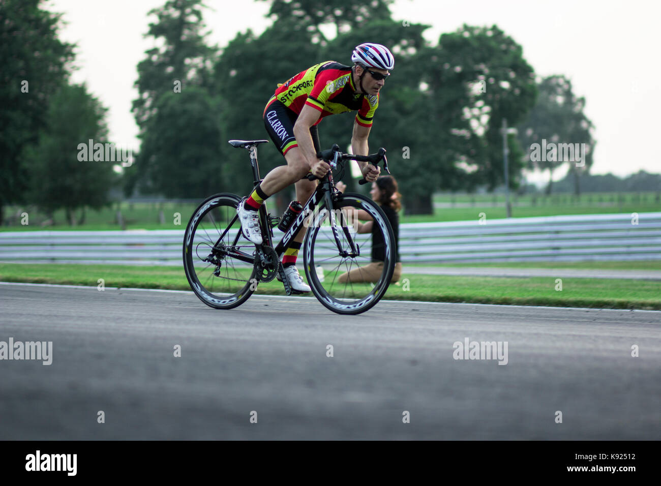 Cycling in wind hi-res stock photography and images - Alamy