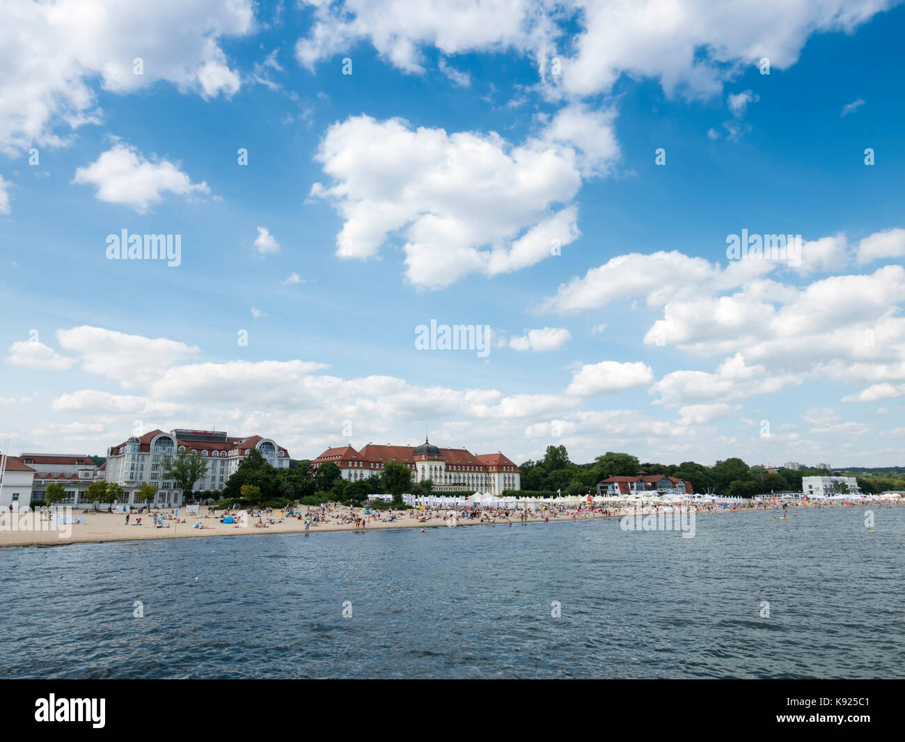 The beach, Sopot, Baltic Coast, Poland Stock Photo - Alamy