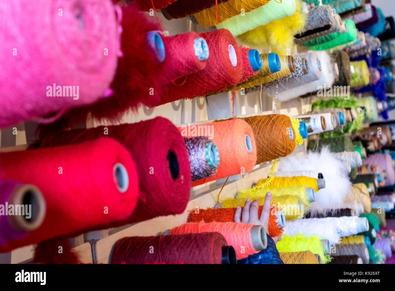 North London weaving workshop produces shawls and house commodities on ...