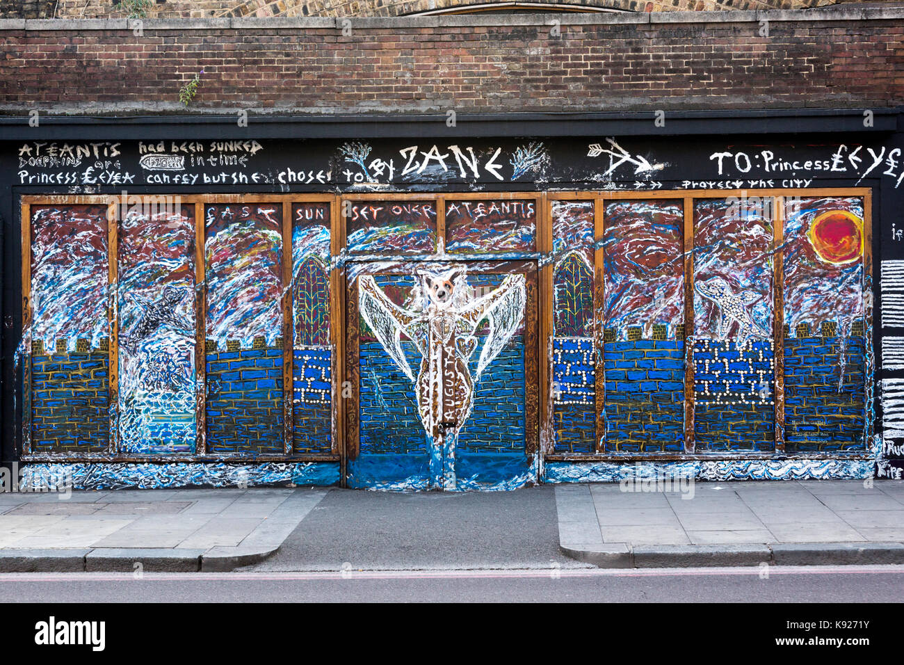 Punk graffiti hi-res stock photography and images - Alamy