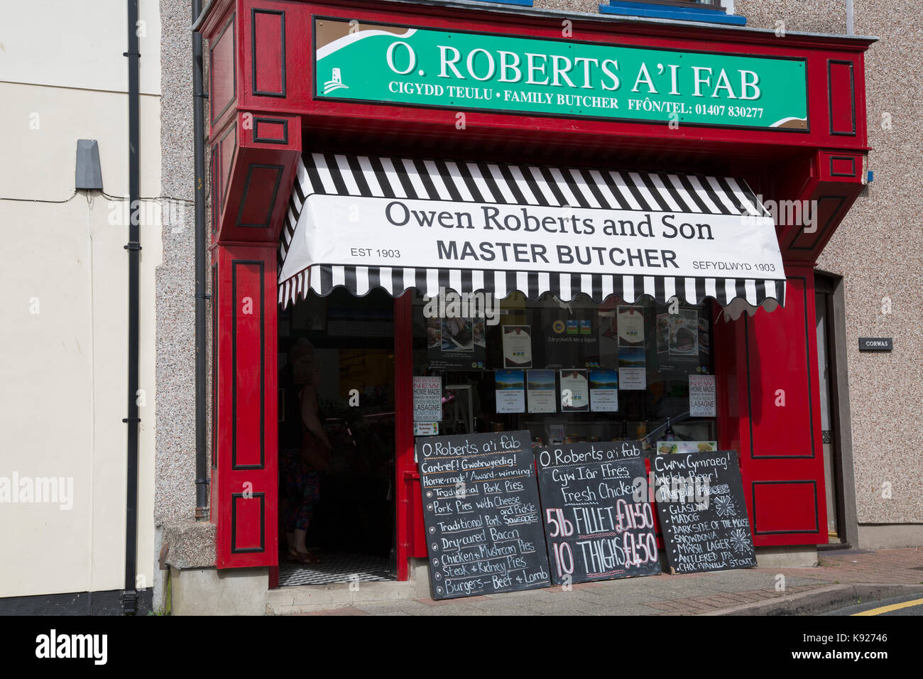 Son butchers hi-res stock photography and images - Alamy