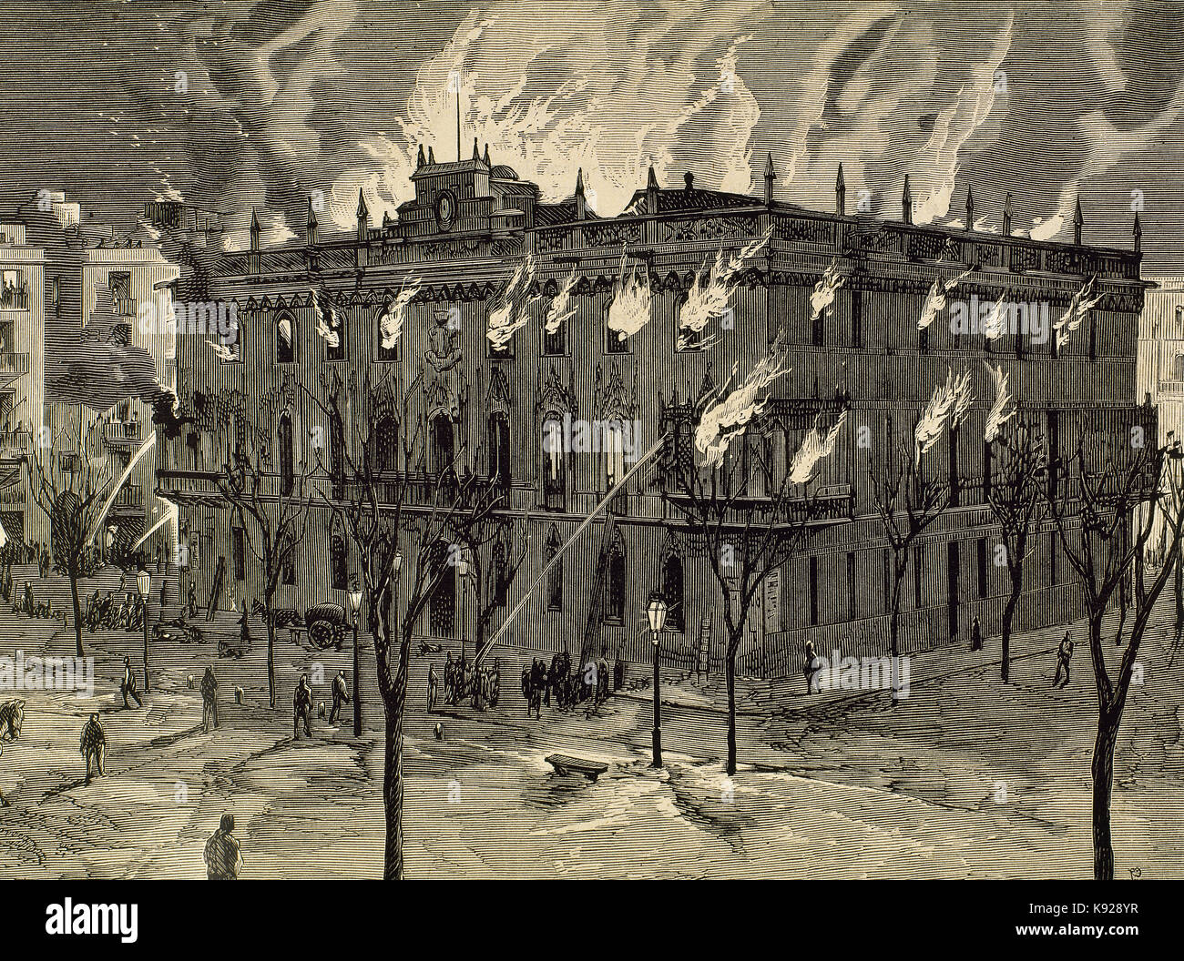 Destroyed palace hi-res stock photography and images - Alamy