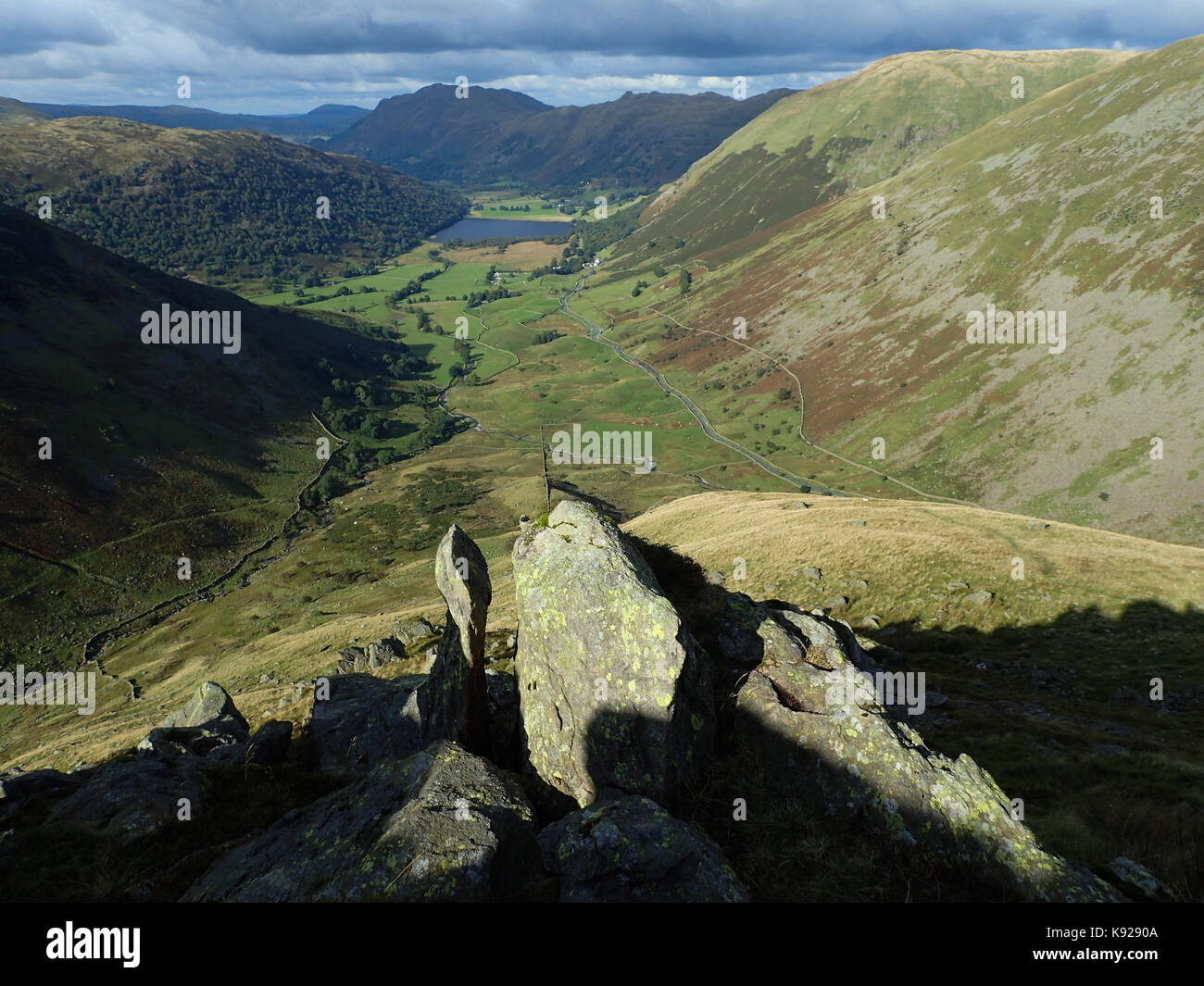 Dovedale fells in the Eastern Fells area of the Lake District National ...