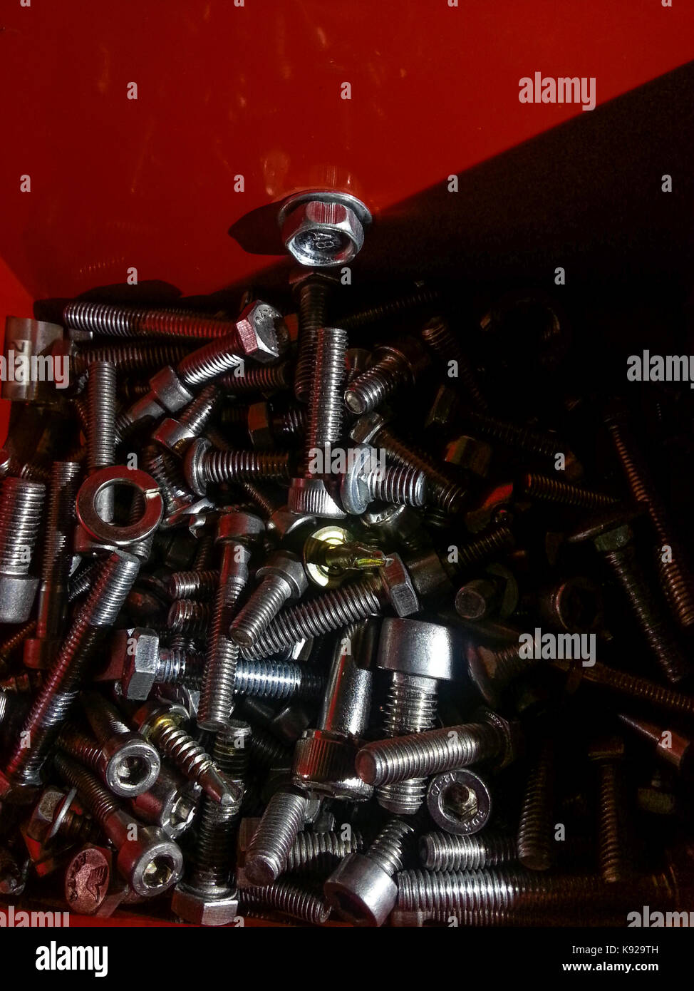 screw inside container Stock Photo - Alamy