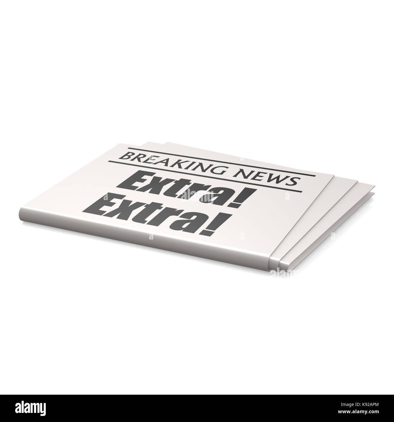 Newspaper text nobody Cut Out Stock Images & Pictures - Alamy
