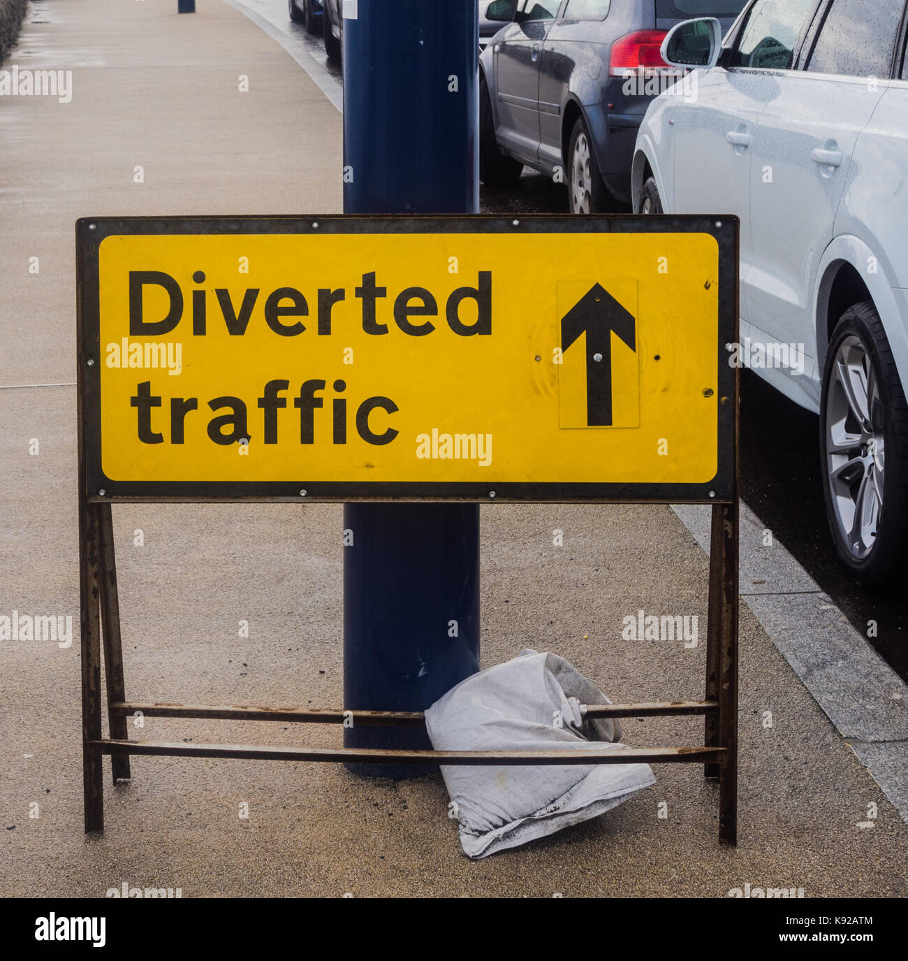 Traffic Directional Road Sign Stock Photos & Traffic Directional Road ...
