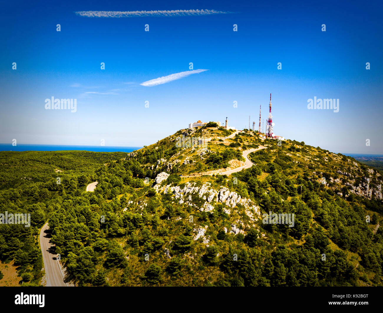 Menorca road hi-res stock photography and images - Alamy