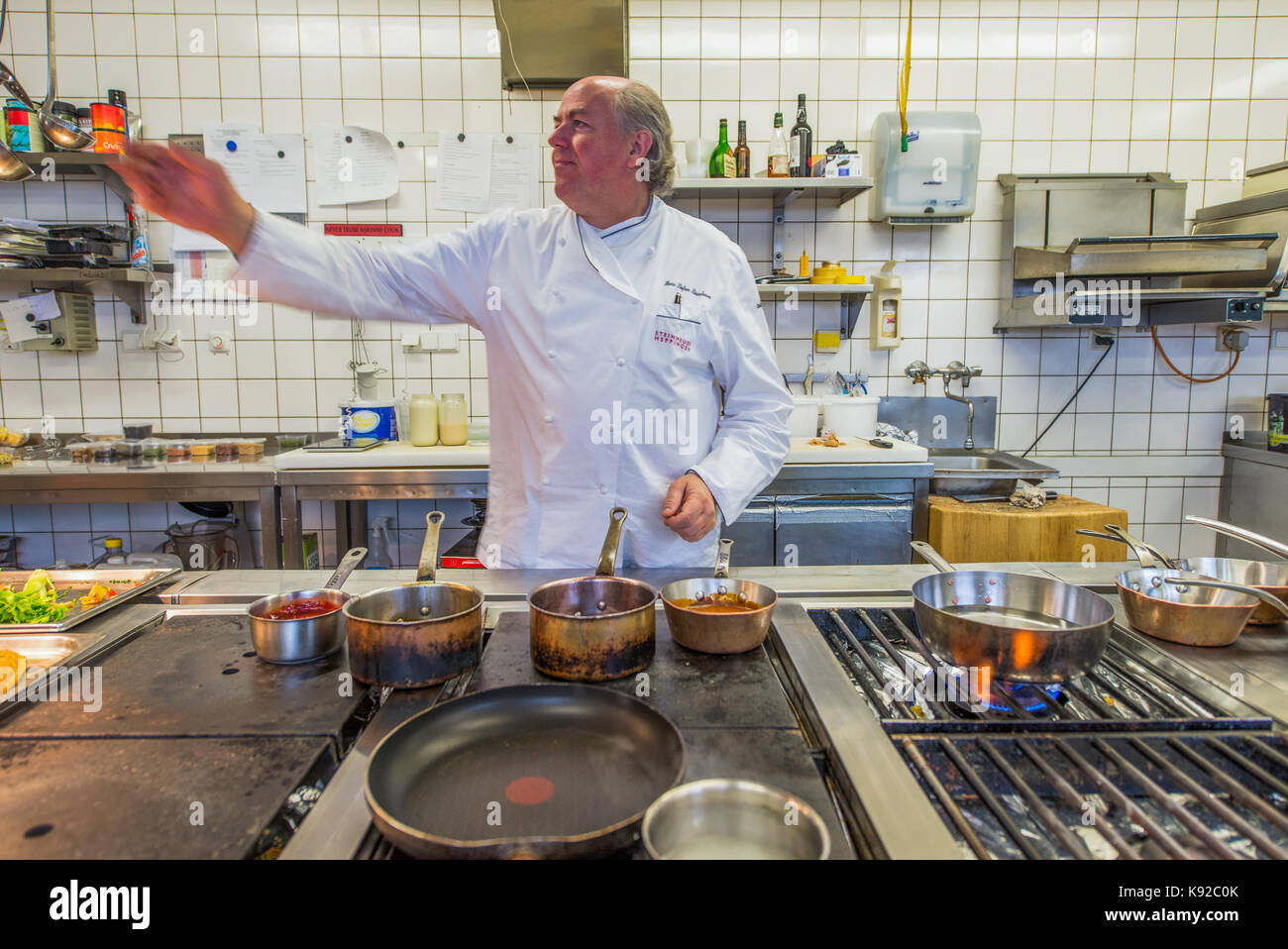 German Michelin stars Chef Hans-Stefan Steinheuer, Zur alten Post, Bad ...