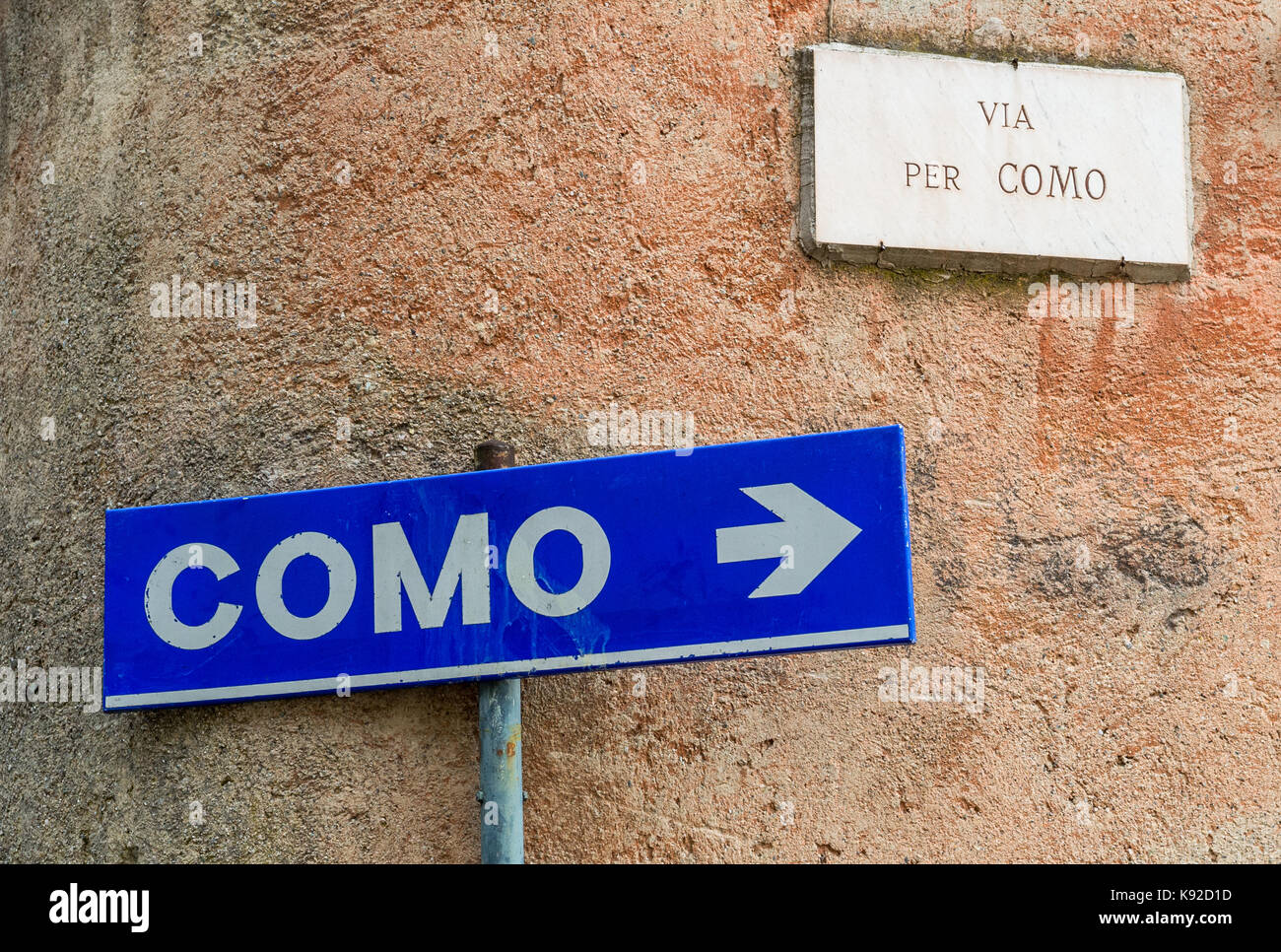 Traffic sign italy hi-res stock photography and images - Alamy