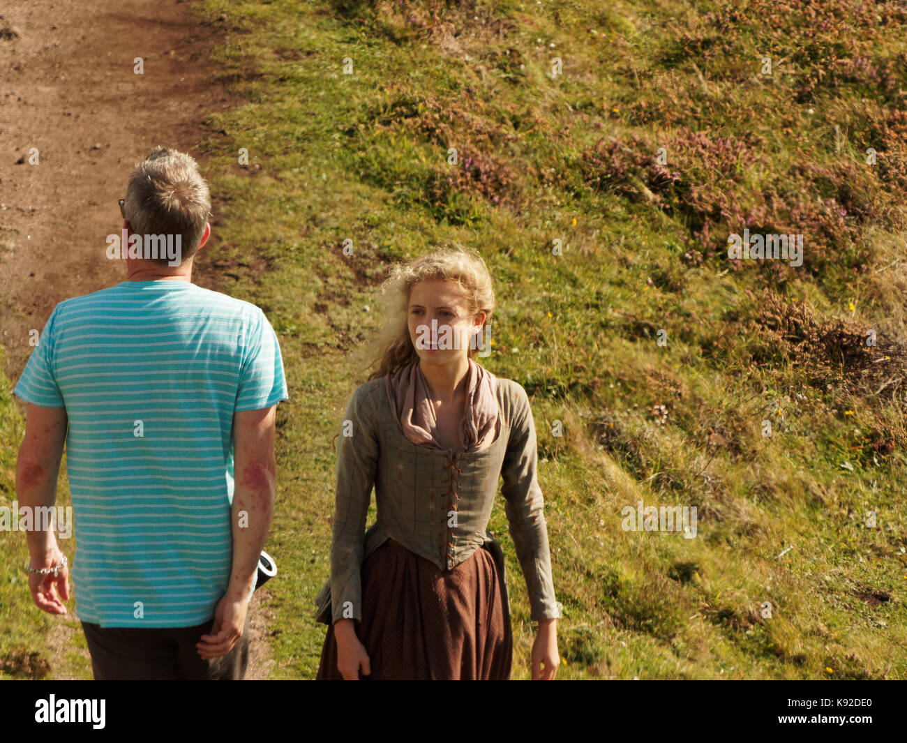 Poldark location filming for series 4 2018 Porthgwarra cove, 18th ...
