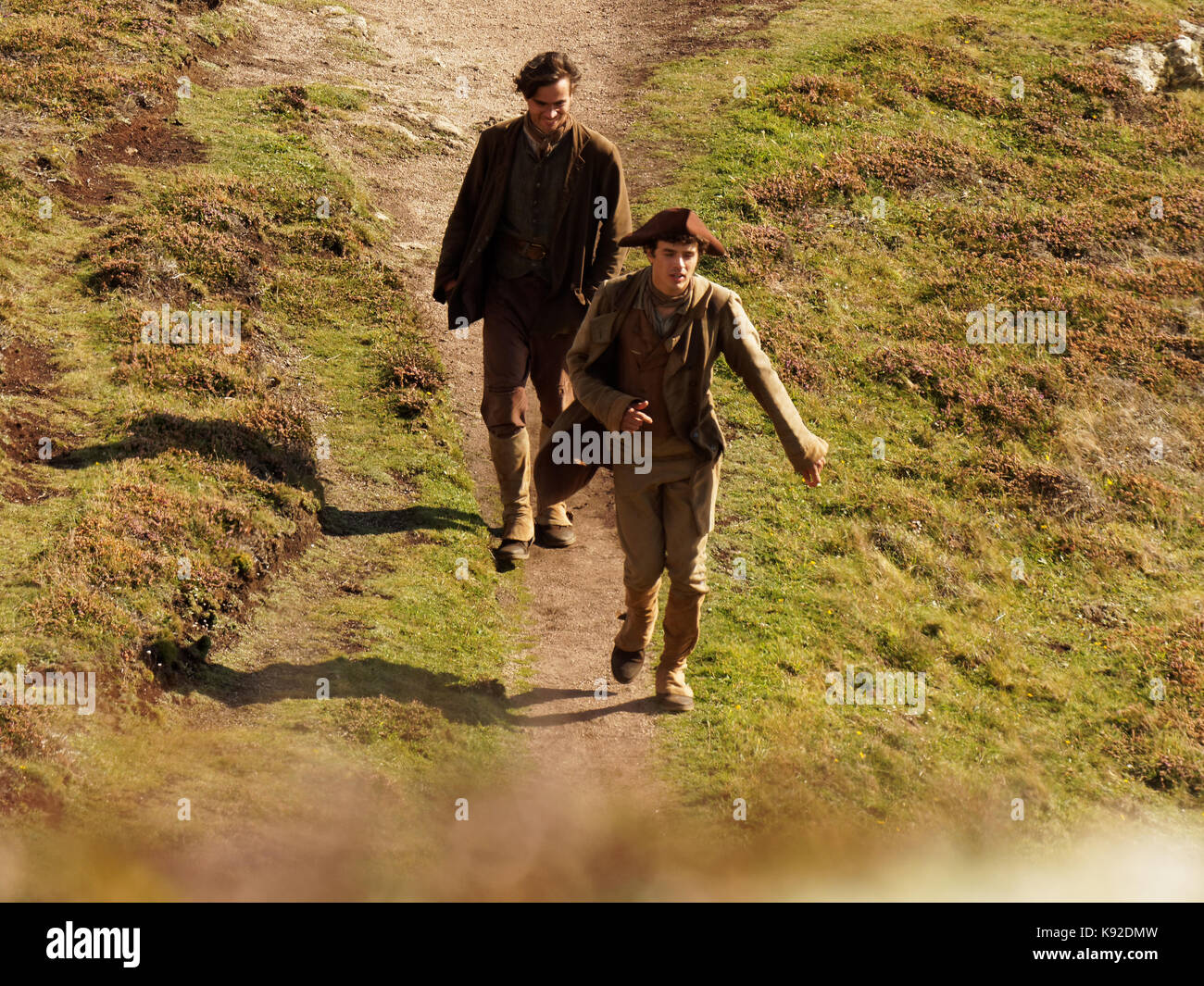 Poldark location filming for series 4 2018 Porthgwarra cove, 18th ...