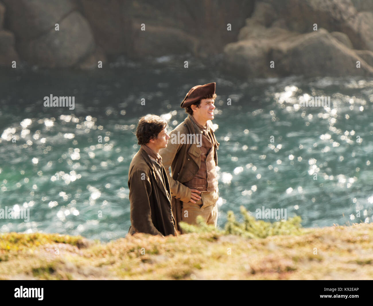 Poldark location filming for series 4 2018 Porthgwarra cove, 18th ...