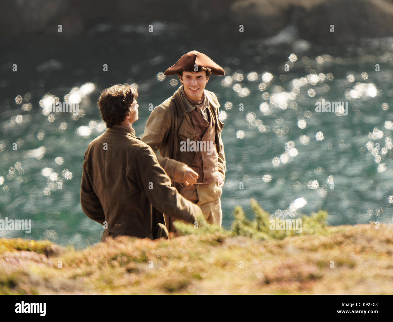 Poldark location filming for series 4 2018 Porthgwarra cove, 18th ...