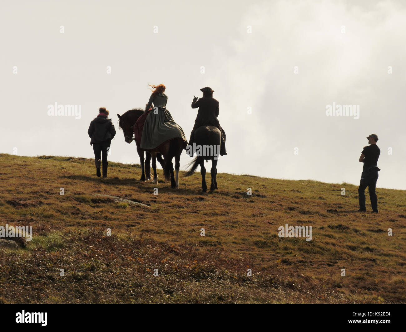 Poldark location filming for series 4 2018 Porthgwarra cove, 18th ...