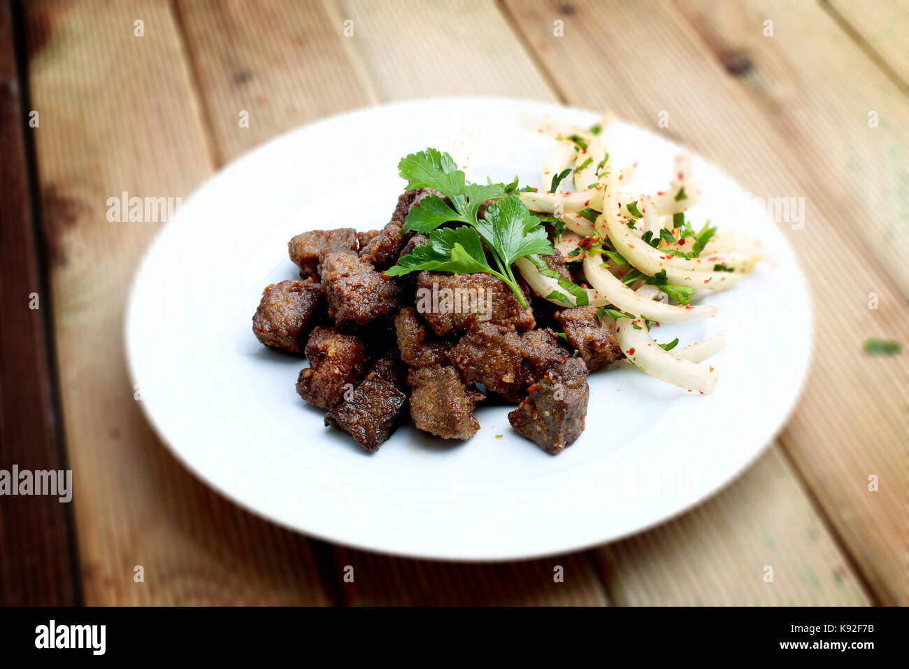 Onion cubes hi-res stock photography and images - Alamy