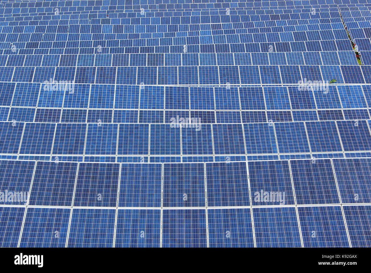 solar panels of a photovoltaic system Stock Photo - Alamy