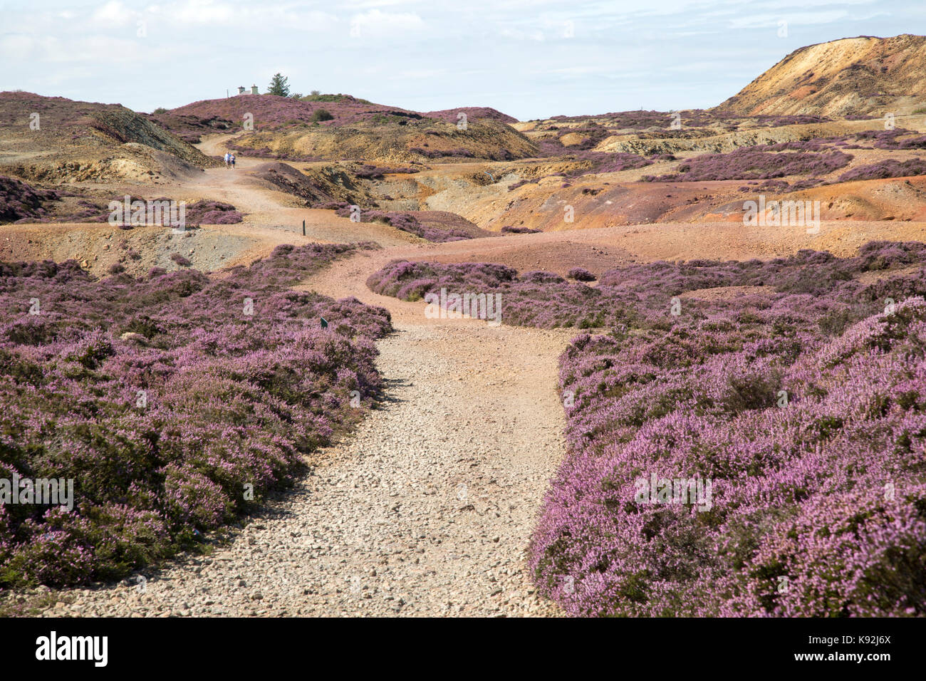 Parys Mountain Copper Mine; Amlwch; Anglesey; Wales; UK Stock Photo - Alamy