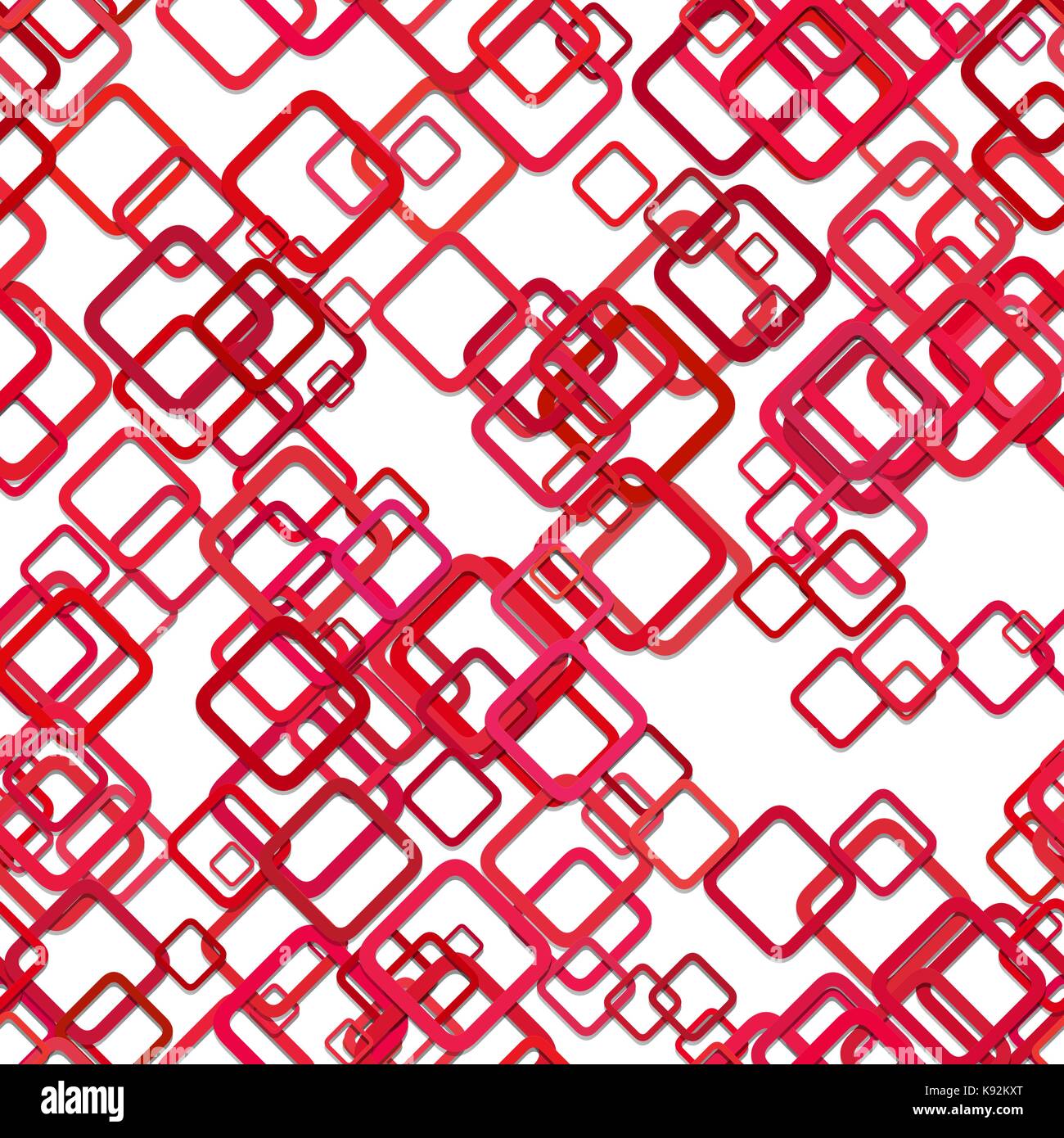 Seamless geometrical square pattern background - vector graphic design from diagonal squares ...