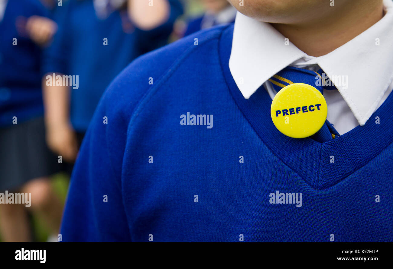 School prefect hi-res stock photography and images - Alamy