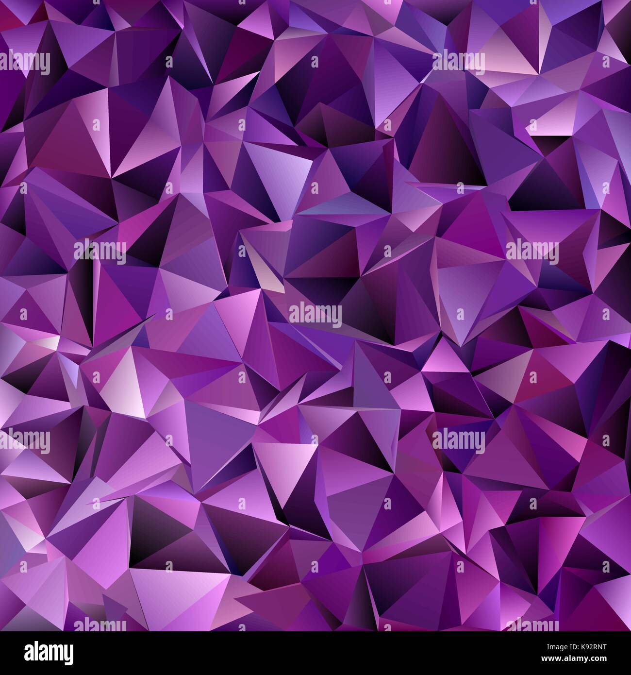 Geometrical Abstract Tiled Triangle Pattern Background Vector Mosaic