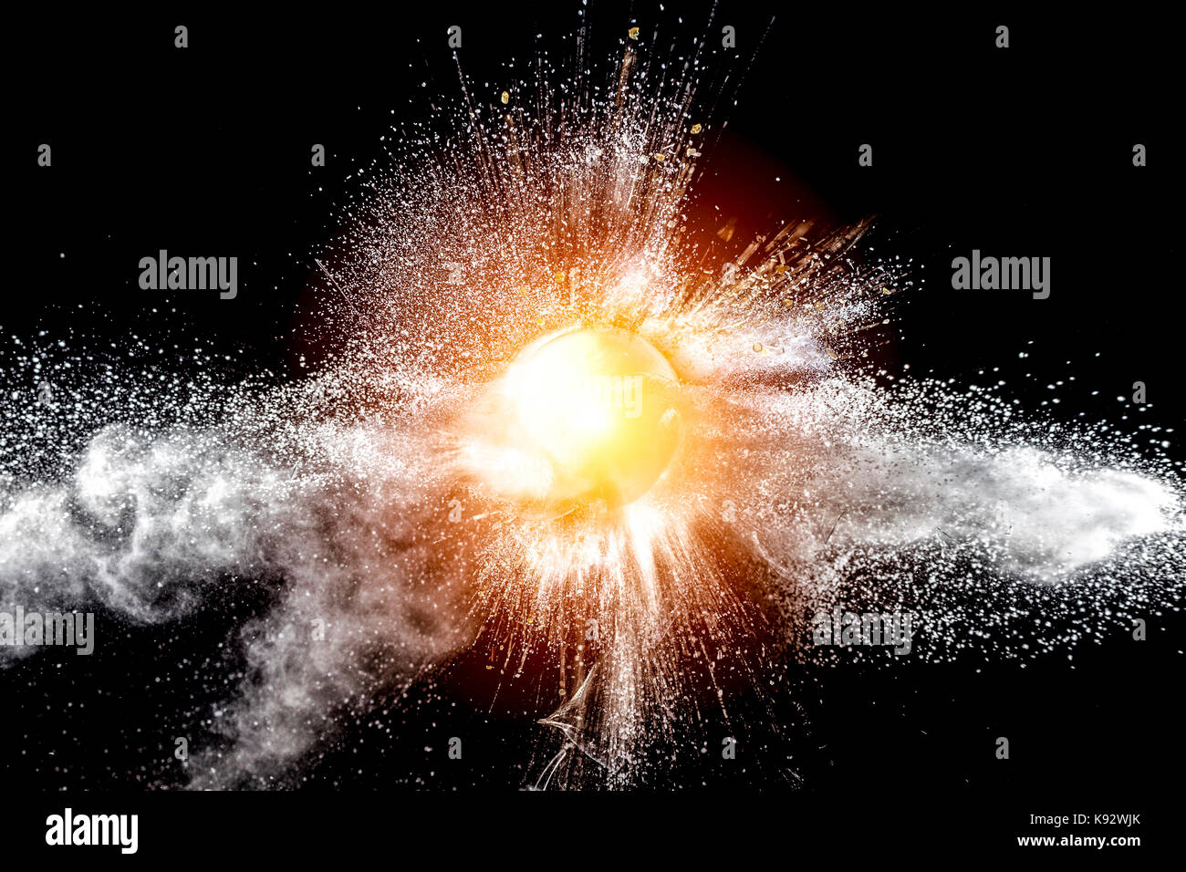 Particle explosion hi-res stock photography and images - Alamy