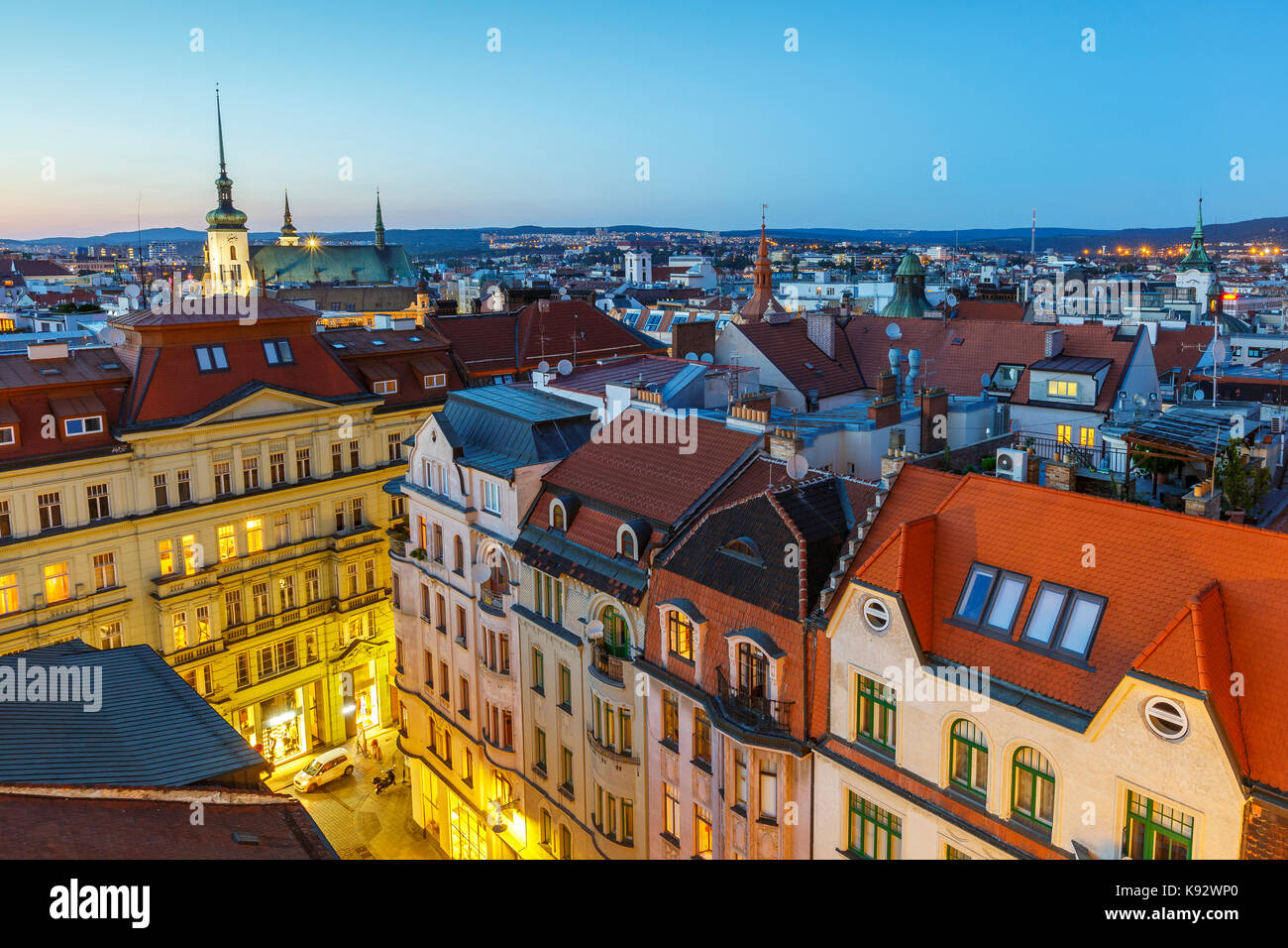 Old town hall tower brno hi-res stock photography and images - Alamy