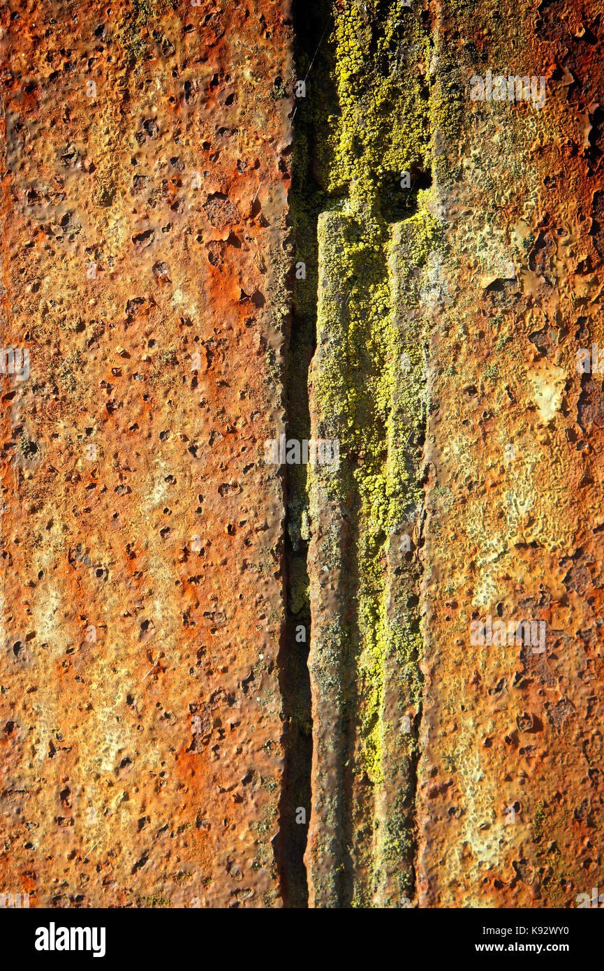 a rusty metal background Stock Photo - Alamy