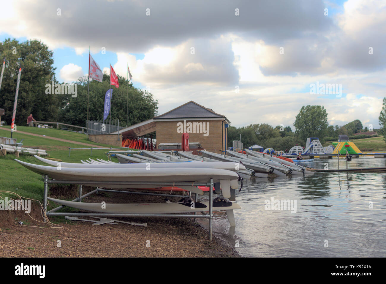Rutland water aqua park hi-res stock photography and images - Alamy