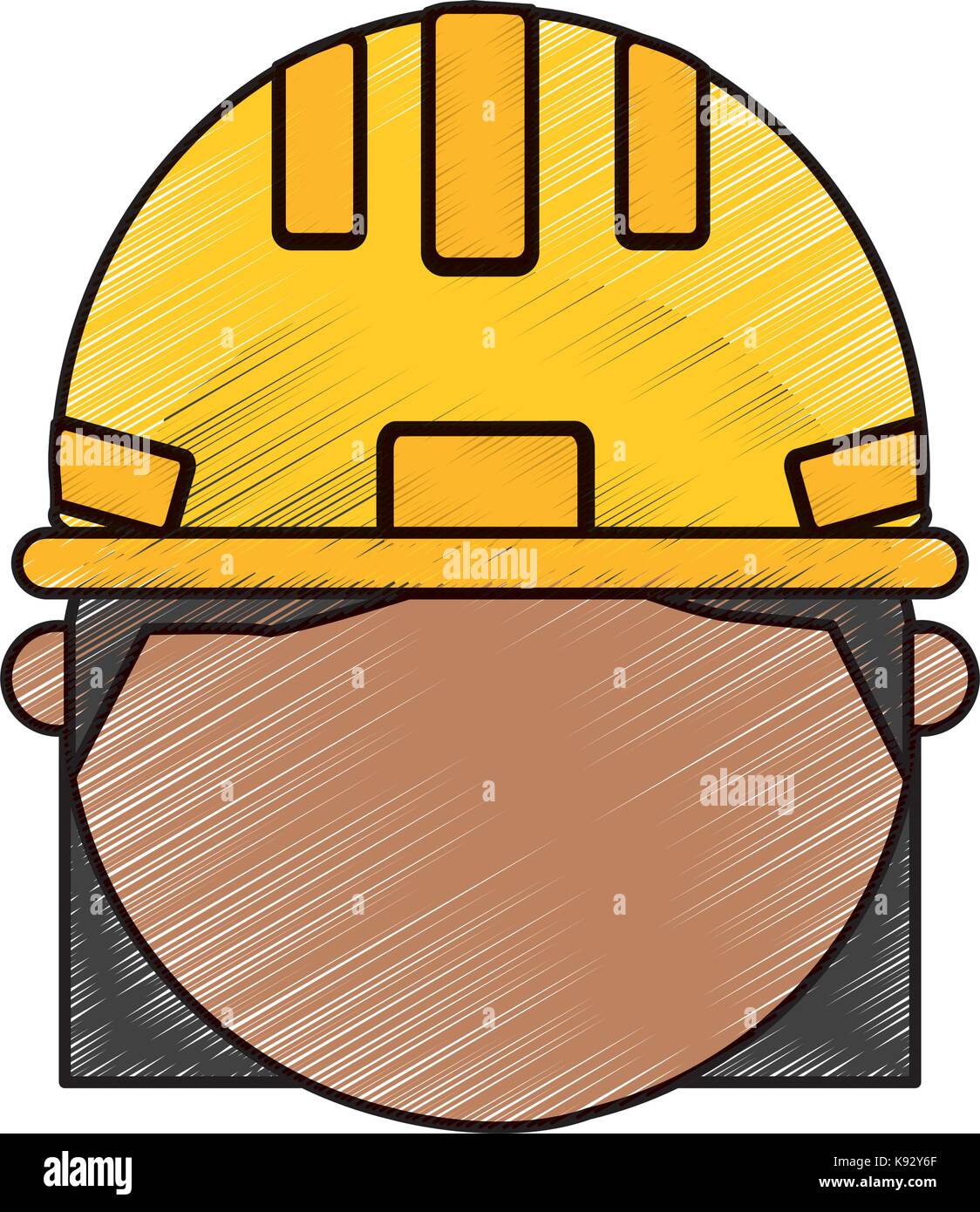 man construction worker vector illustration Stock Vector Image & Art ...