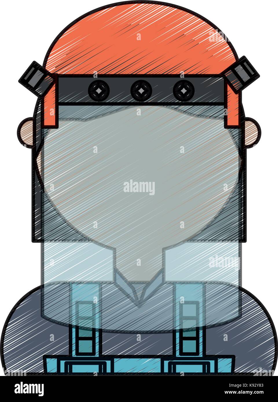 Earmuffs protective gloves safety Stock Vector Images - Alamy