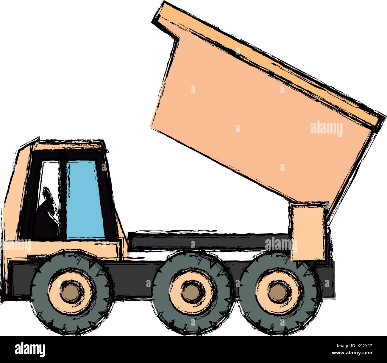 truck rocker vector illustration Stock Vector Image & Art - Alamy