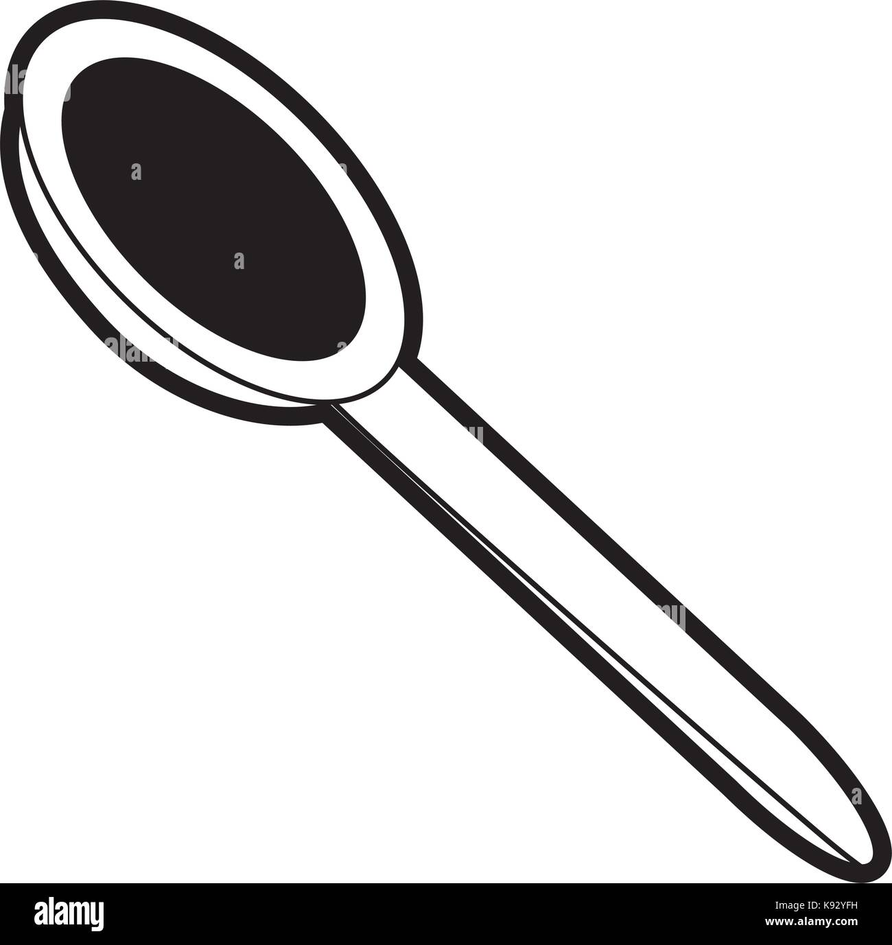 spoon vector illustration Stock Vector Image & Art - Alamy