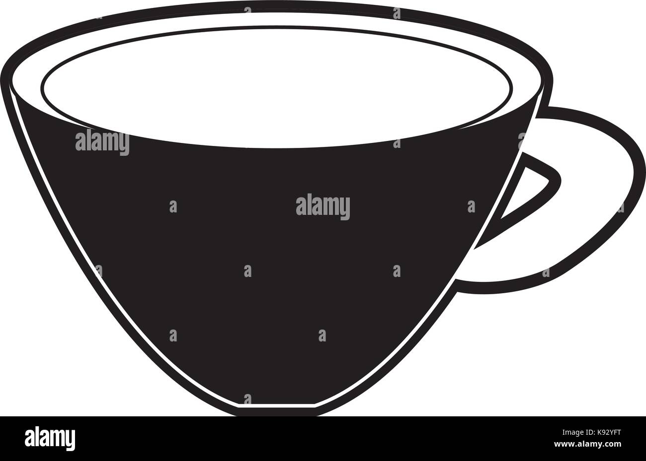 coffee cup vector illustration Stock Vector Image & Art - Alamy