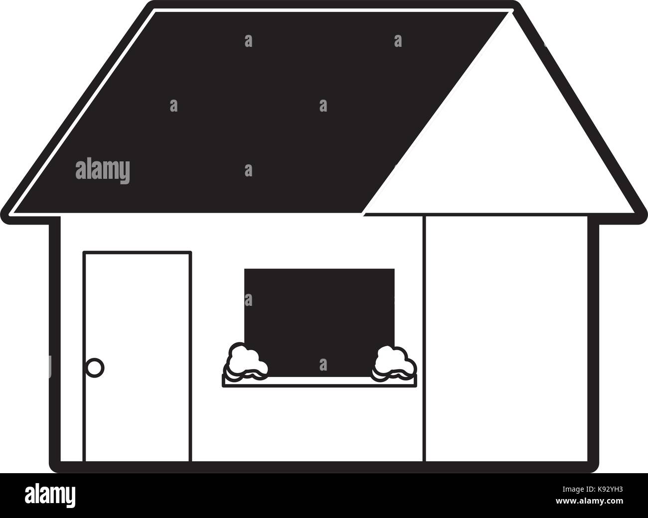 house vector illustration Stock Vector Image & Art - Alamy