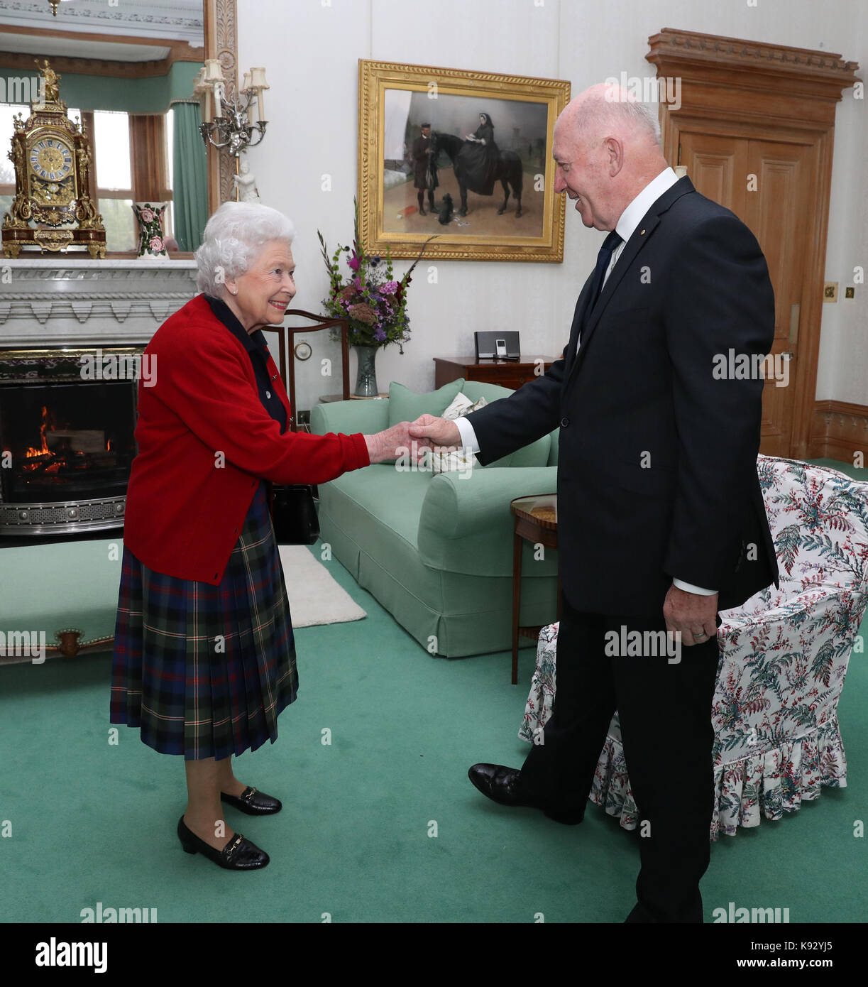 Drawing room balmoral castle hi-res stock photography and images - Alamy