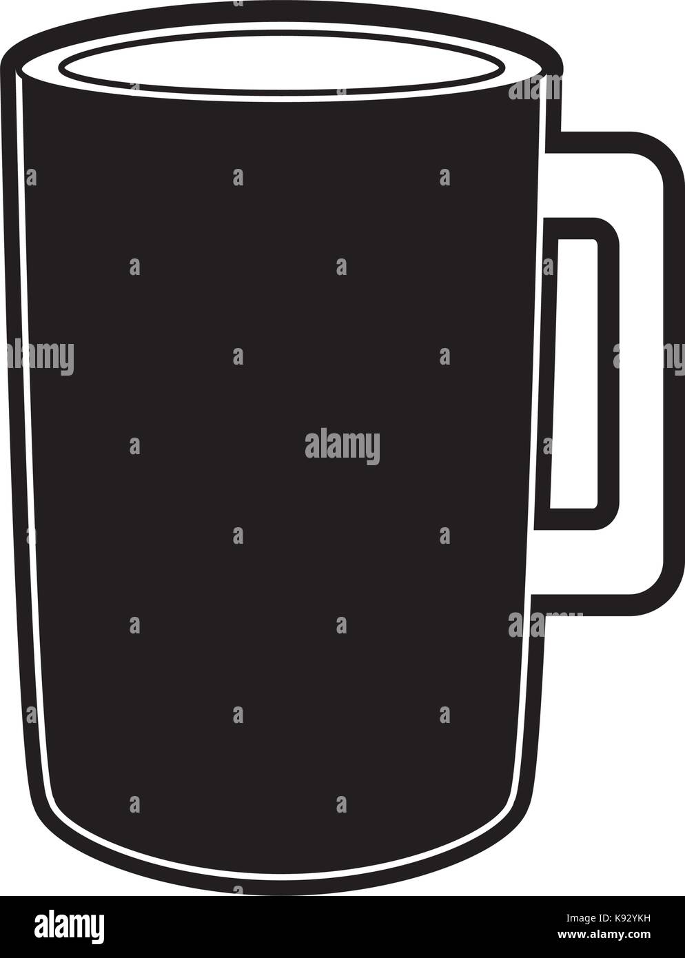 coffee mug vector illustration Stock Vector Image & Art - Alamy