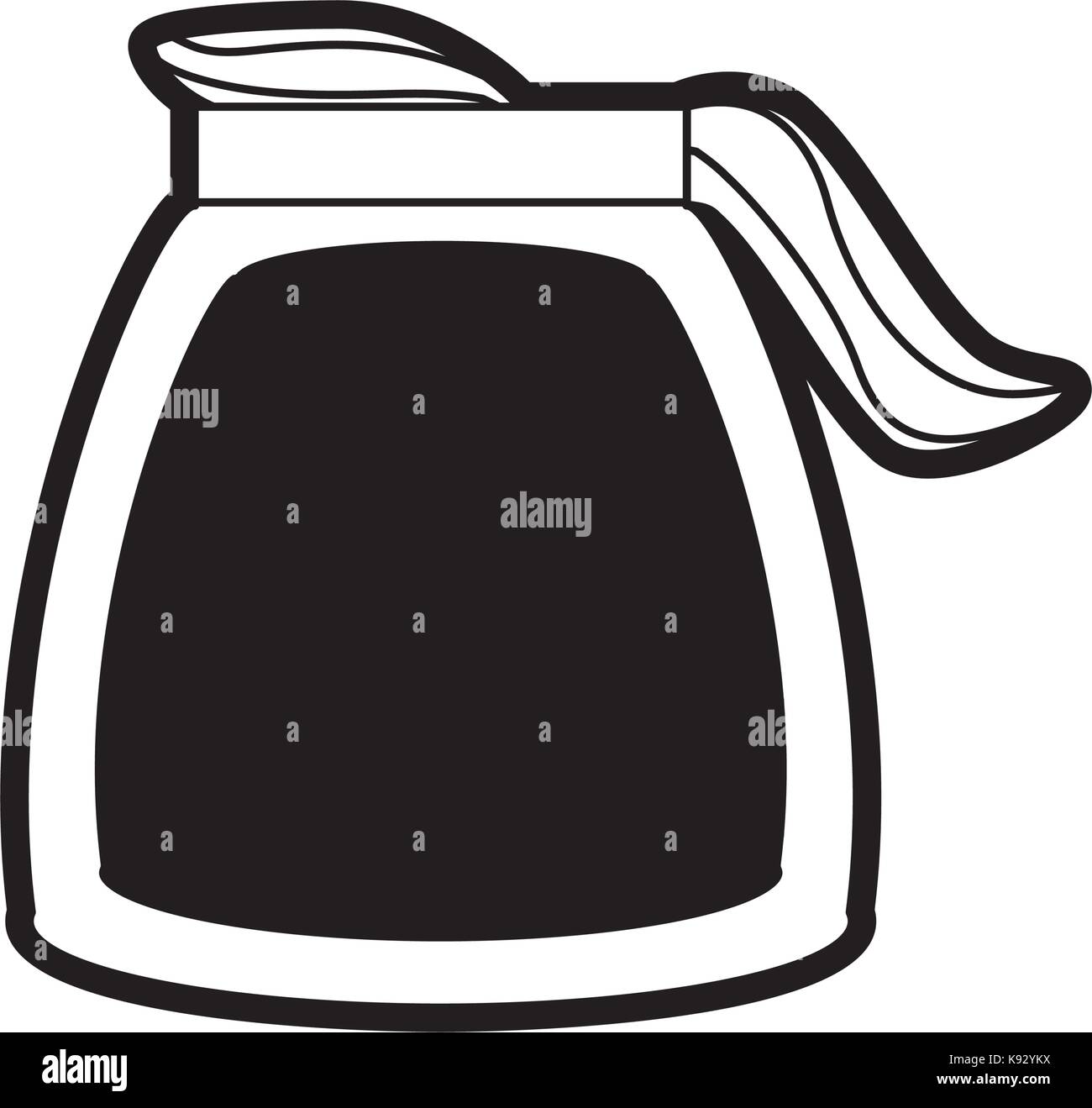 Empty coffee jar Stock Vector Images - Alamy