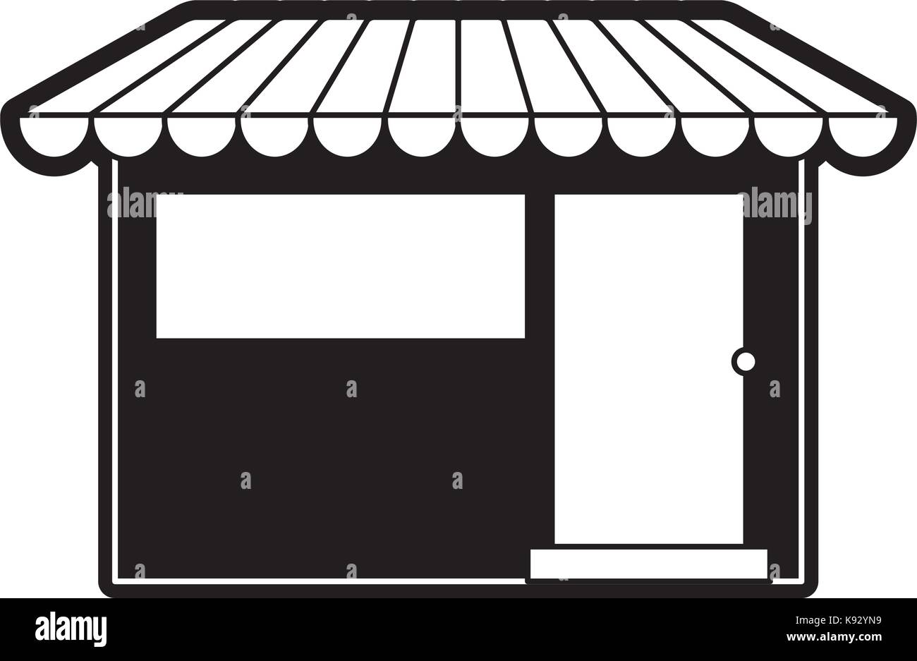 Store Vector Illustration Stock Vector Image Art Alamy