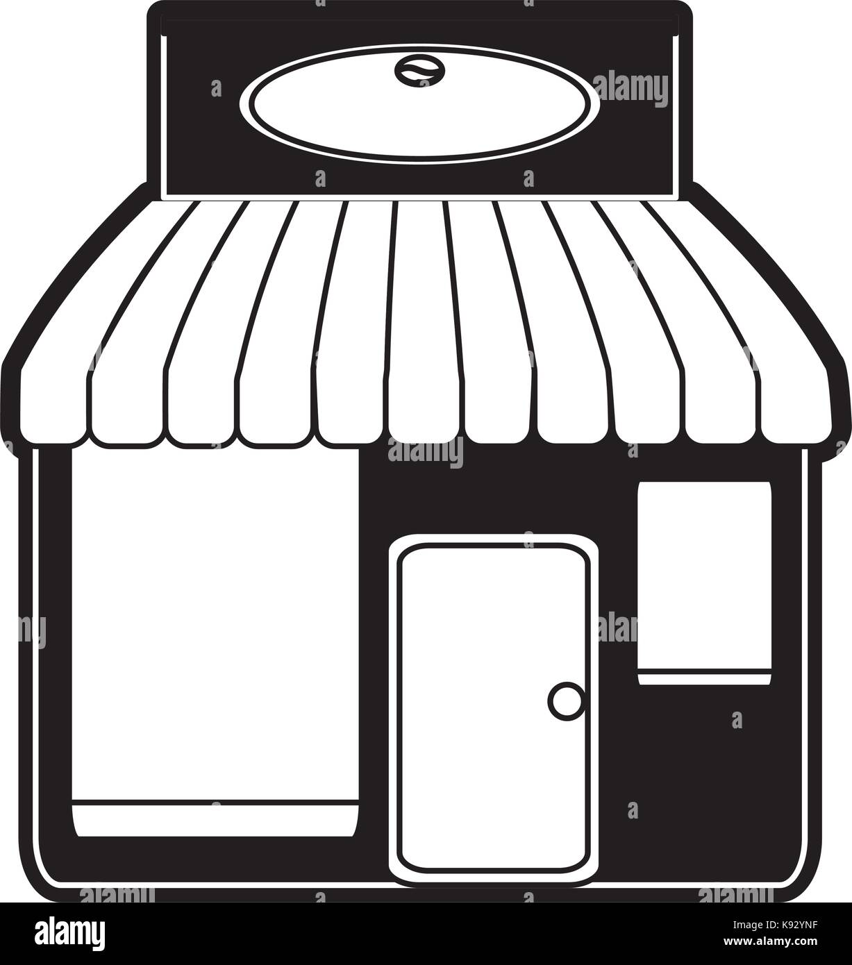 Store Vector Illustration Stock Vector Image Art Alamy