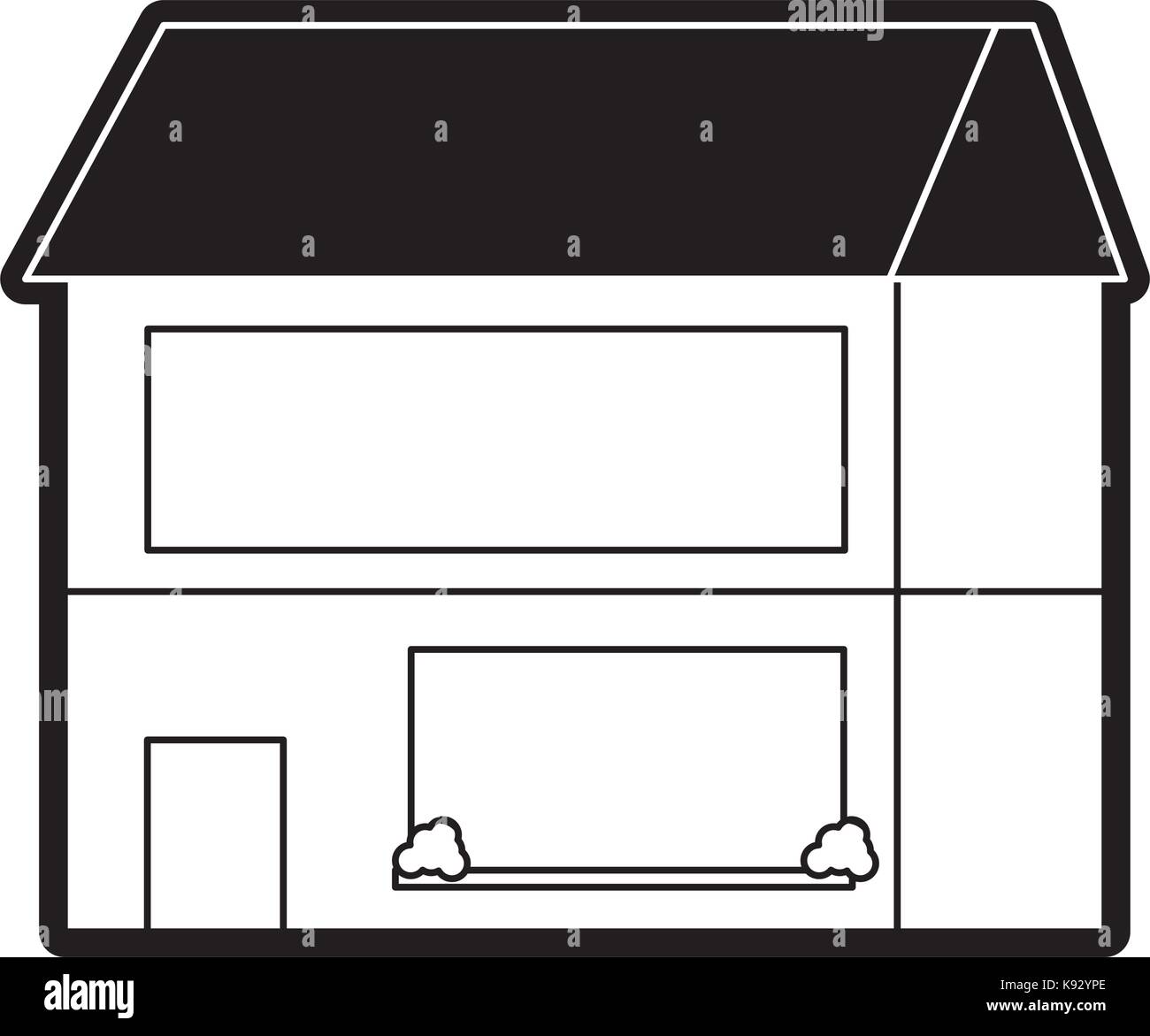 house vector illustration Stock Vector Image & Art - Alamy