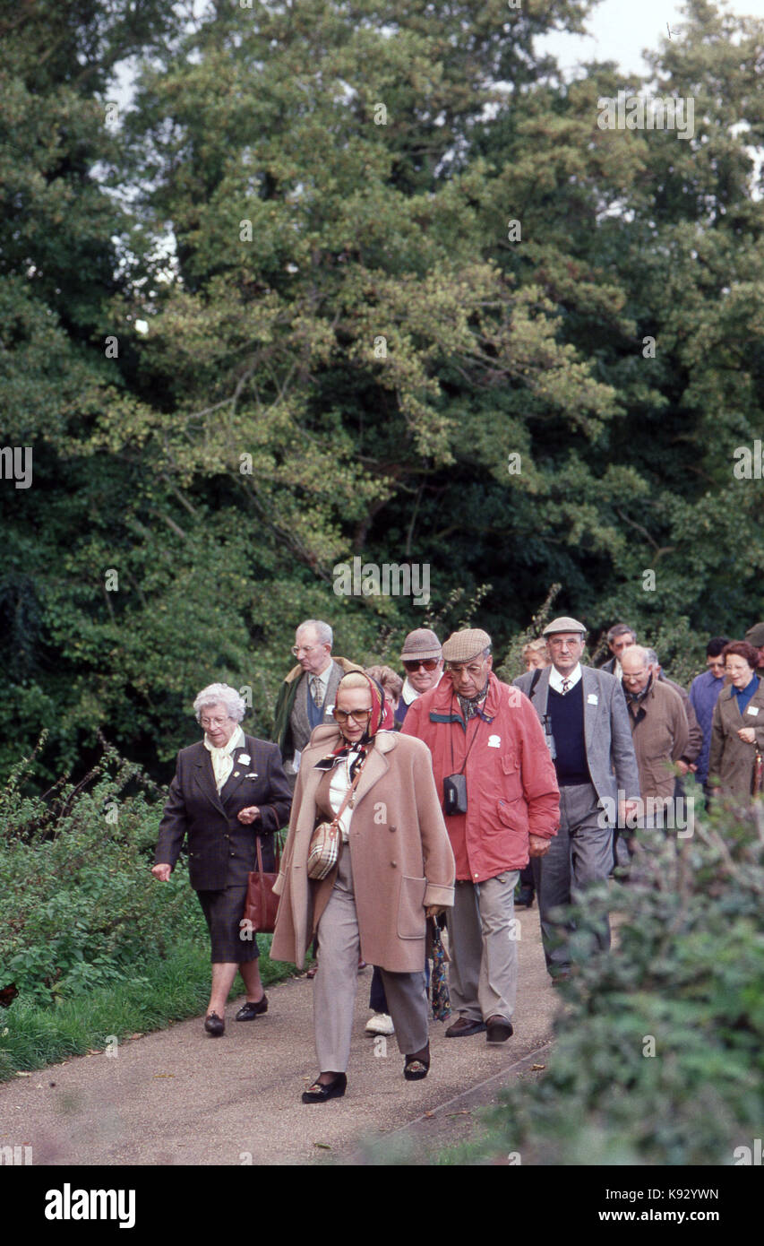 Old people pensioners walking hi-res stock photography and images - Alamy