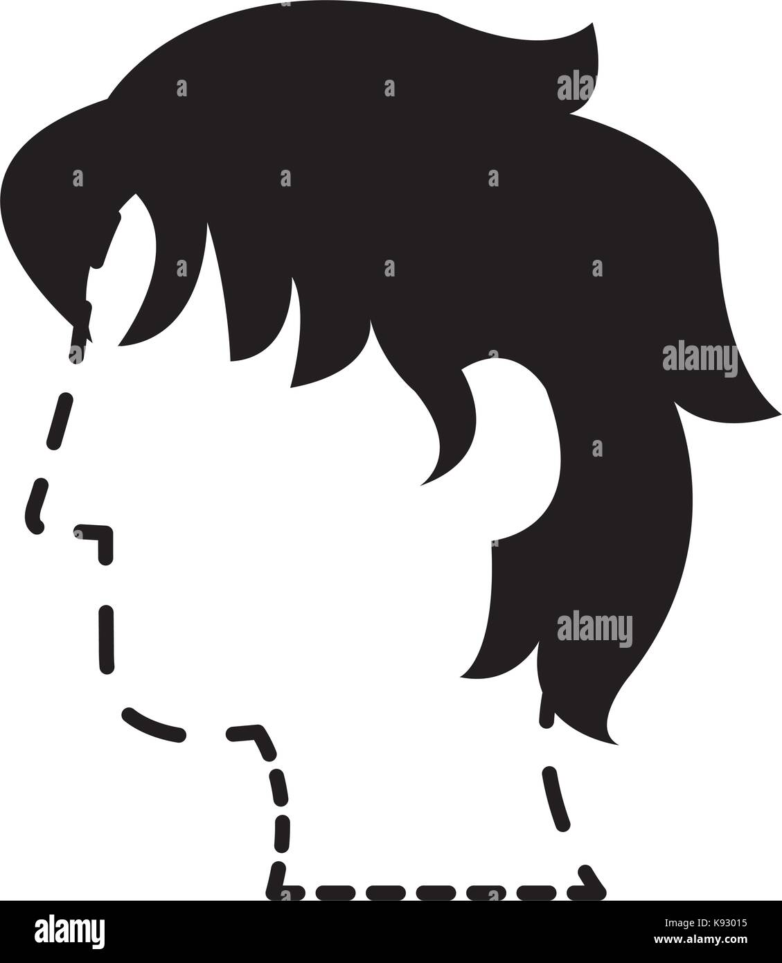head profile of man icon Stock Vector Image & Art - Alamy