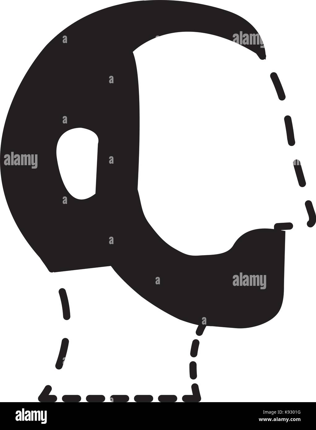 head profile of man icon Stock Vector Image & Art - Alamy